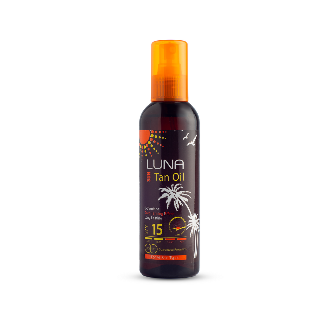 Tanning Oil SPF 15 /200 ml Spray – Luna